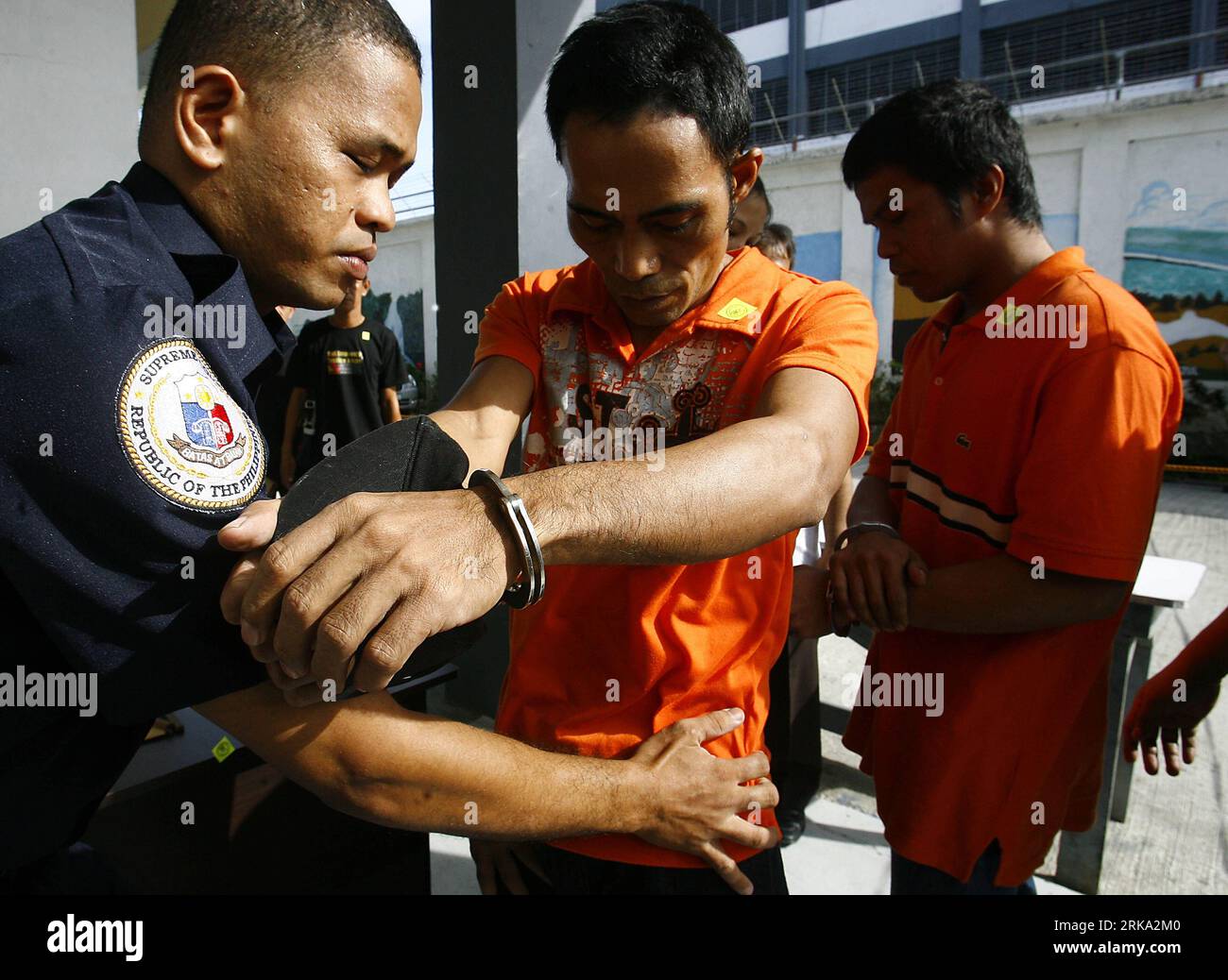 Philippines entering hi-res stock photography and images - Alamy