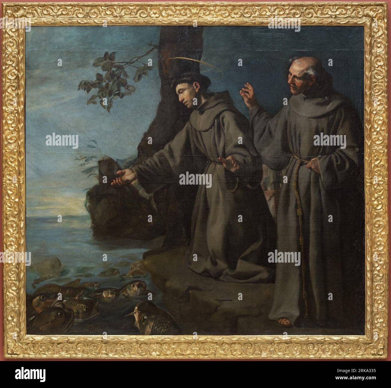 St anthony preaching to the fishes hi-res stock photography and images ...