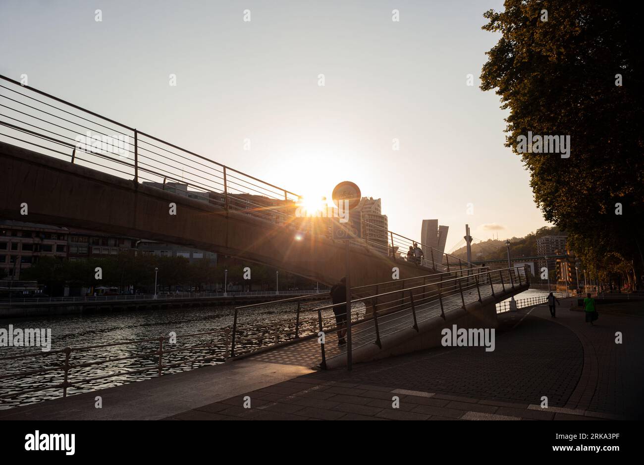 Bilbao sunset hi-res stock photography and images - Alamy