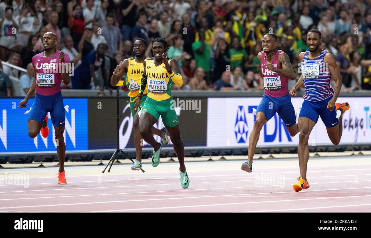 Budapest, Hungary. 24th Aug, 2023. Athletics: world championships, 400m ...