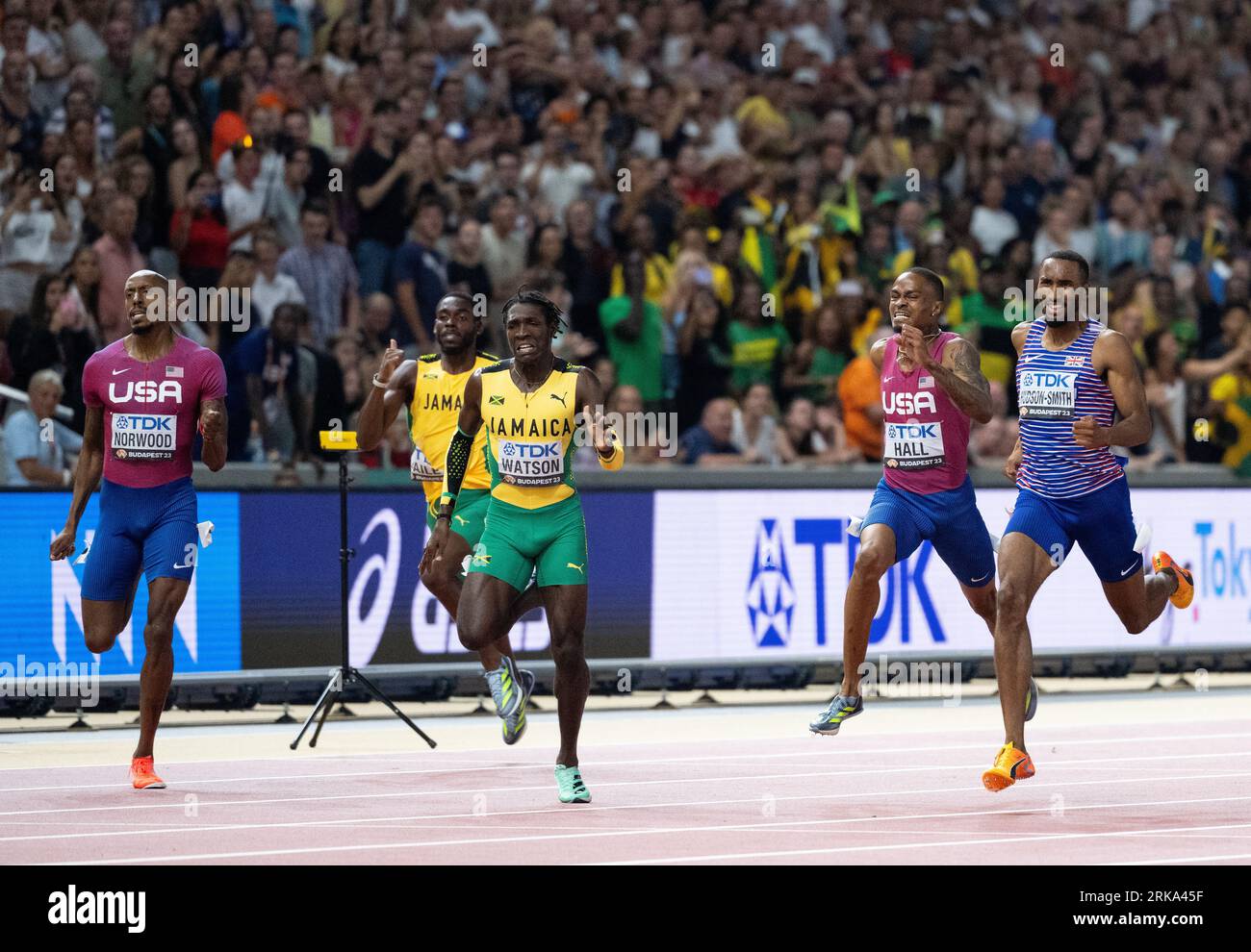 Budapest, Hungary. 24th Aug, 2023. Athletics: world championships, 400m ...