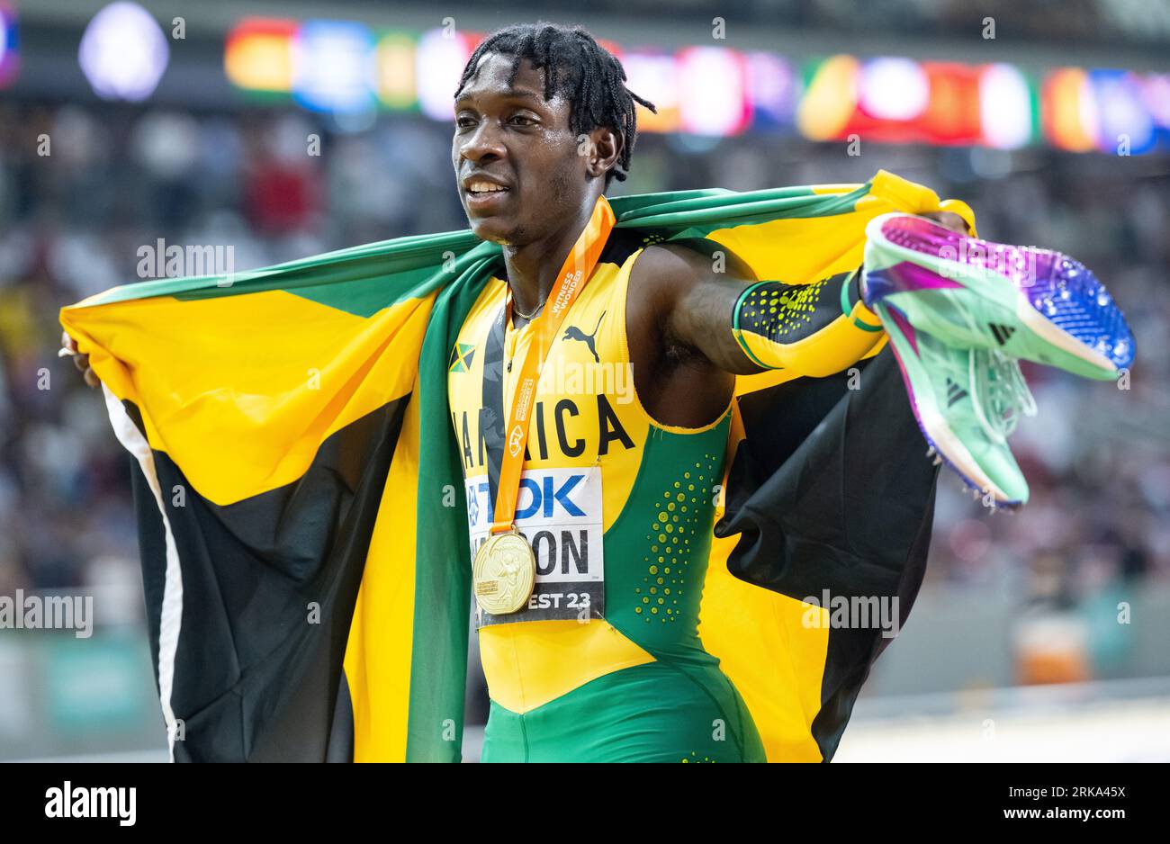 Budapest, Hungary. 24th Aug, 2023. Athletics: World Championship, 400m ...
