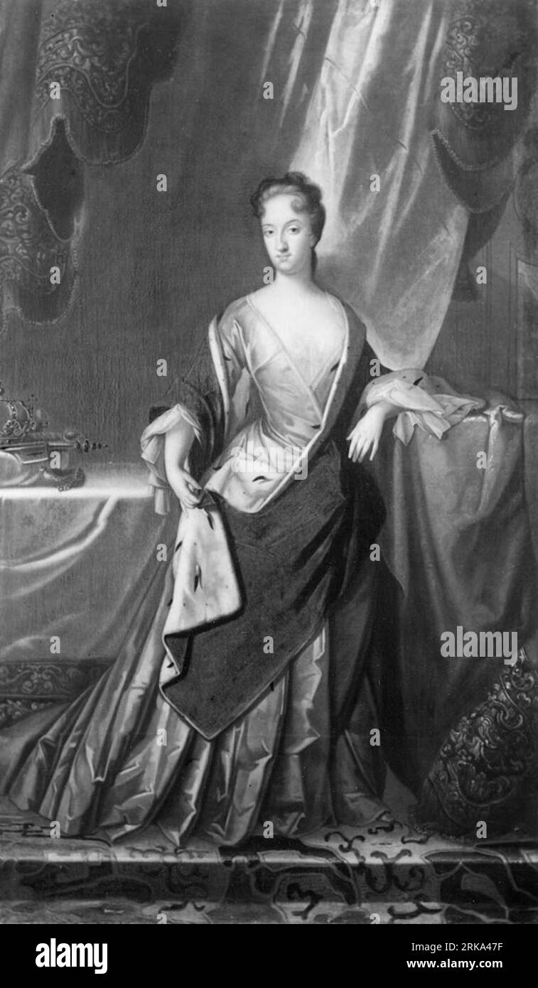 Ulrika Eleonora d.y., 1688-1741, drottning av Sverige by Johan Starbus ...