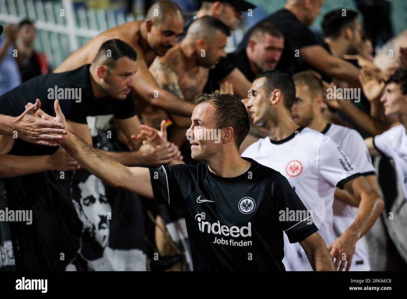 Sofia, Bulgaria. 24th Aug, 2023. Soccer: UEFA Europa Conference League qualifying, Levski Sofia ...