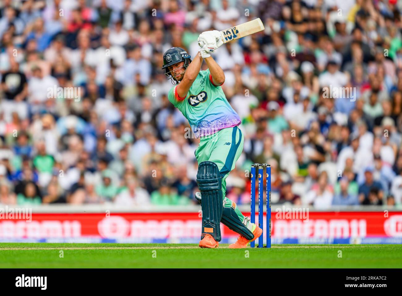 LONDON, UNITED KINGDOM. 15 August, 23. Will Jacks of Oval Invincibles ...
