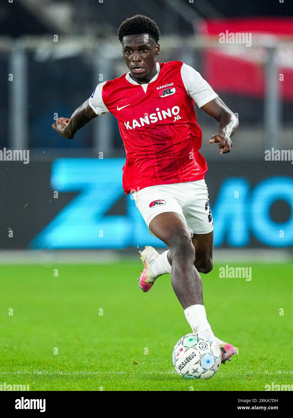 ALKMAAR - Ernest Poku of AZ Alkmaar in the UEFA Conference League play ...