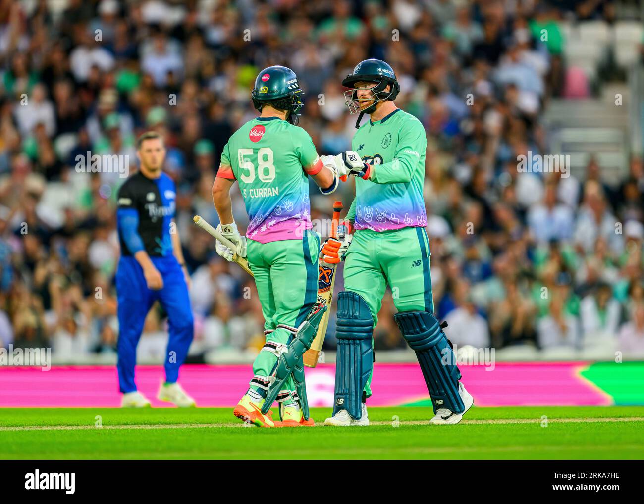 LONDON, UNITED KINGDOM. 15 August, 23. Sam Curran of Oval Invincibles ...