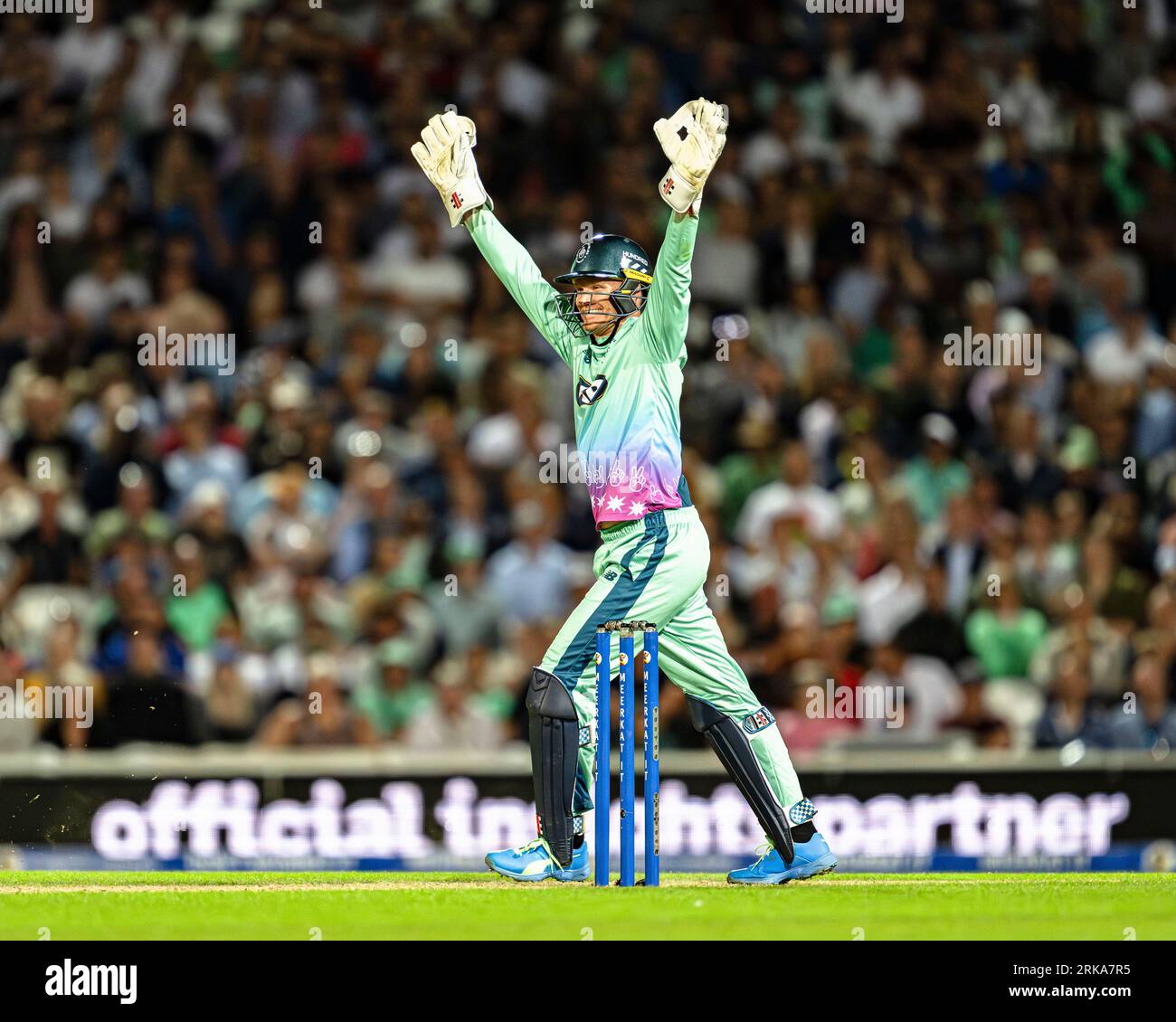 LONDON, UNITED KINGDOM. 15 August, 23. Sam Billings of Oval Invincibles ...