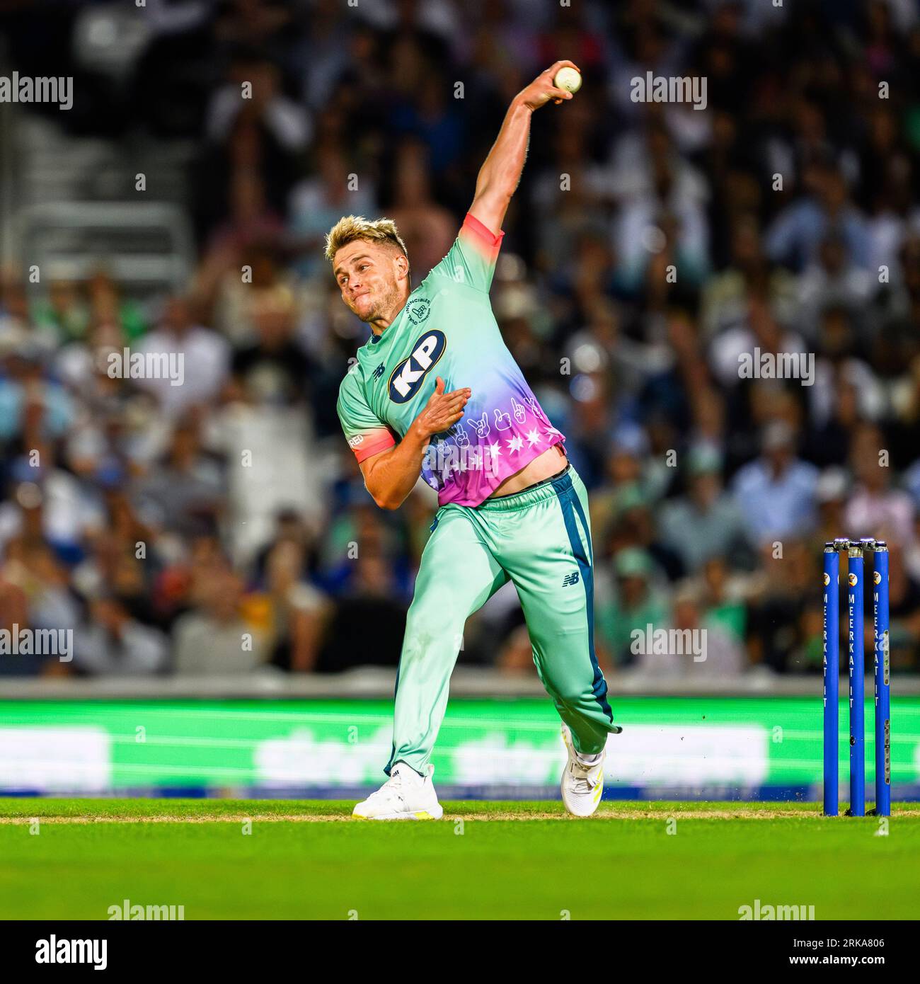 LONDON, UNITED KINGDOM. 15 August, 23. Sam Curran of Oval Invincibles ...