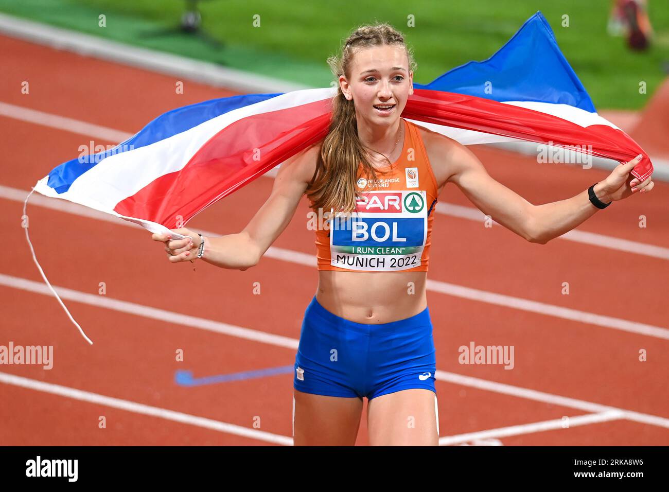 Femke Bol (Netherlands). Gold Medal, 400m hurdles. European ...