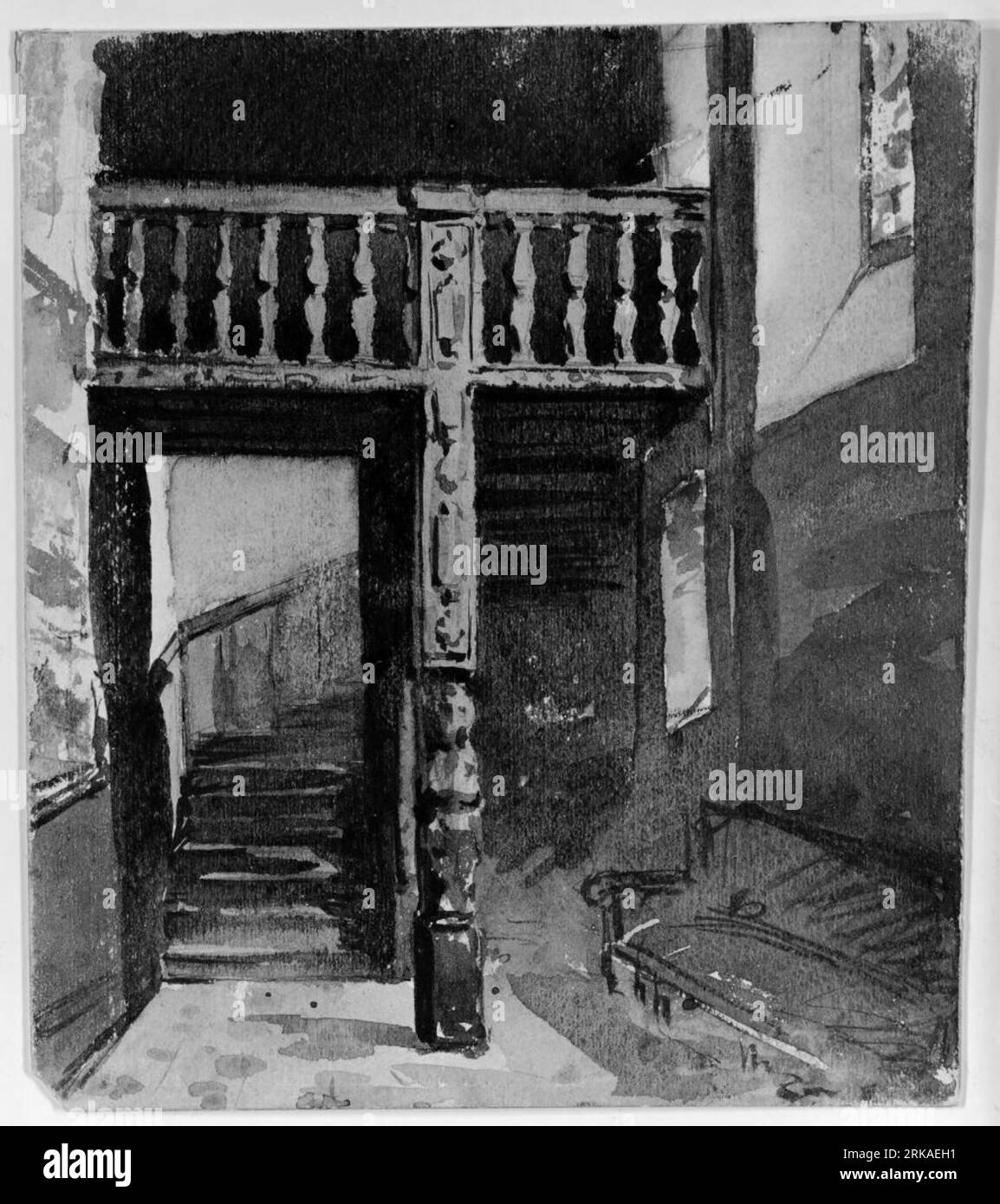 Cluny, Paris 1876 by Anna Nordlander Stock Photo - Alamy