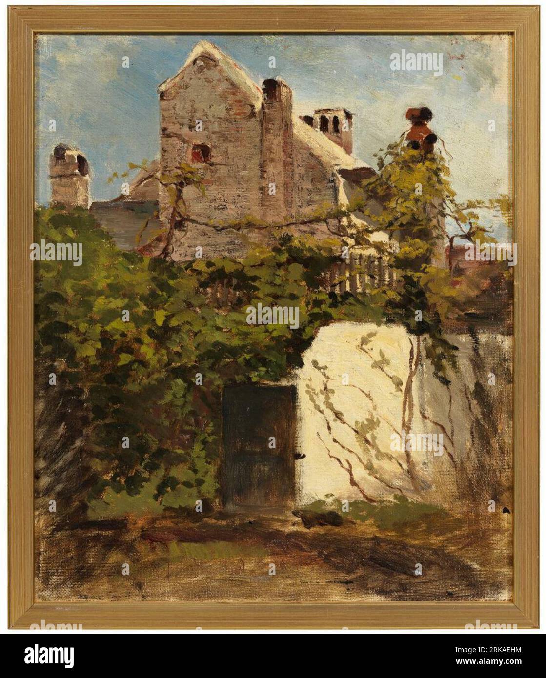 Portal's Manor. Study by Anna Nordlander Stock Photo - Alamy