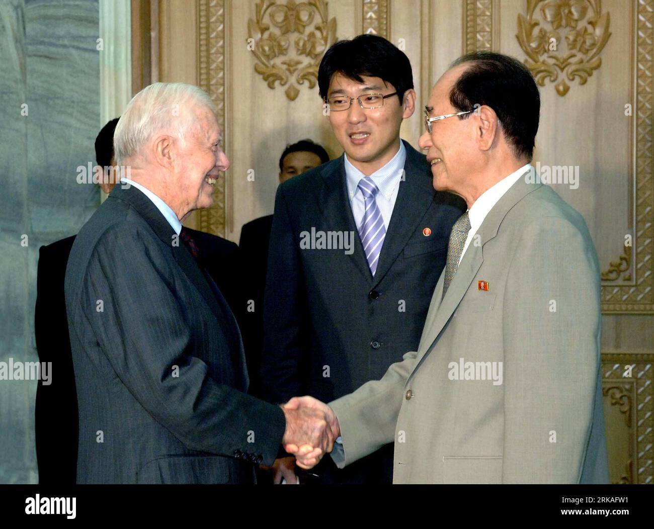 Kim yong nam jimmy carter hi-res stock photography and images - Alamy