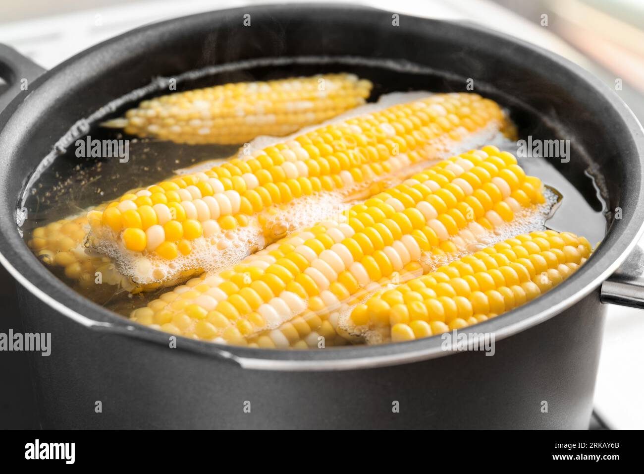 Boiling corn hi-res stock photography and images - Alamy
