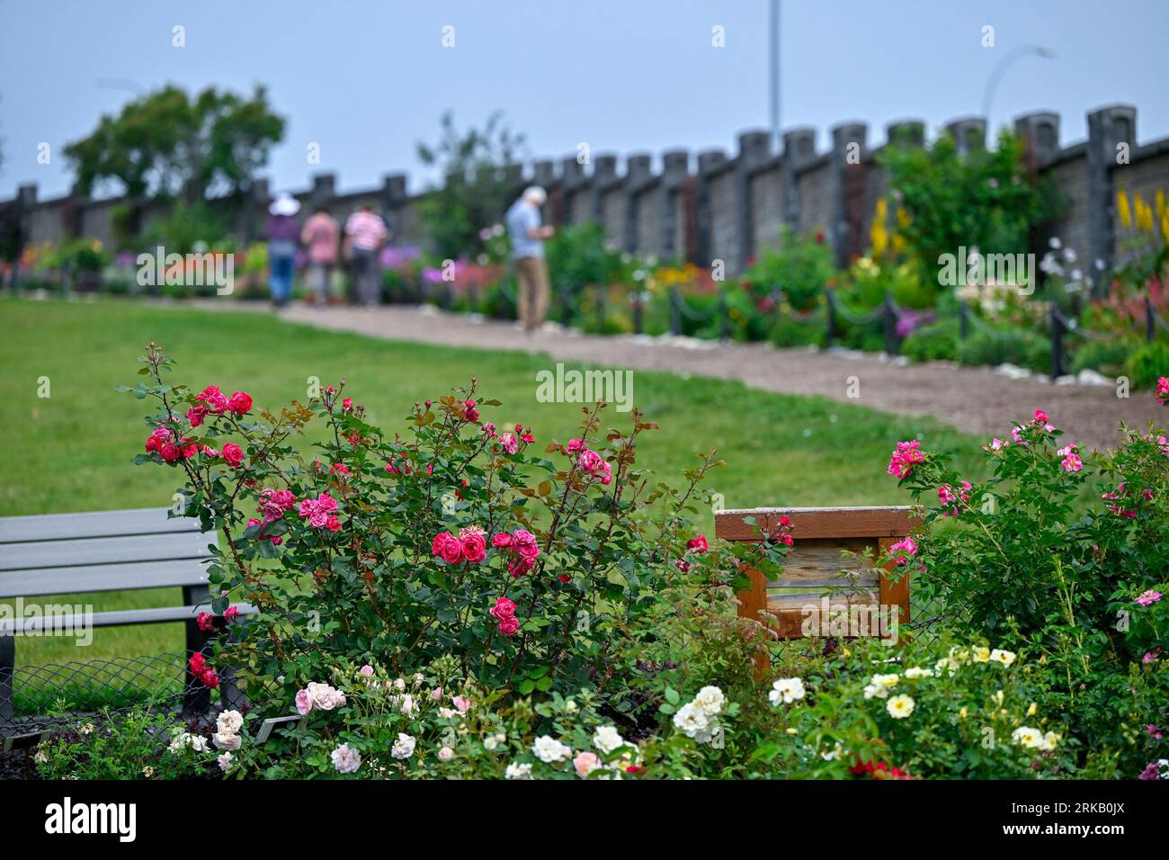 Botanical Gardens of Silver Springs, Calgary, Alberta, Canada Stock ...
