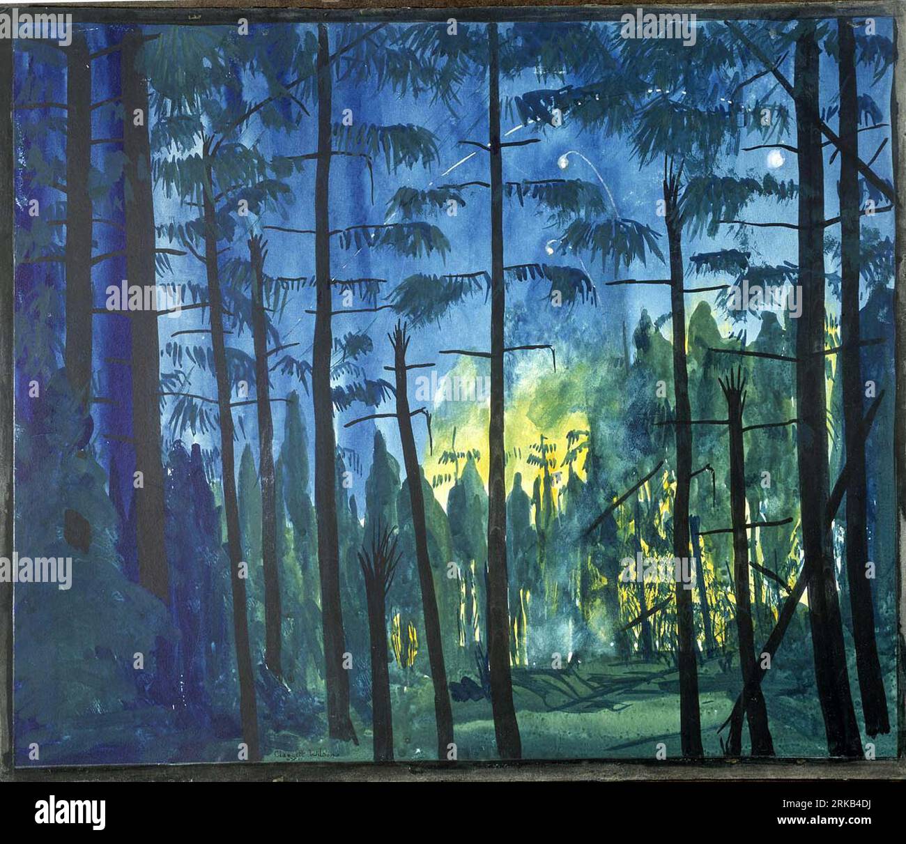 Attack Developing in the Champagne, Blanc Mont Sector circa 1919 by ...