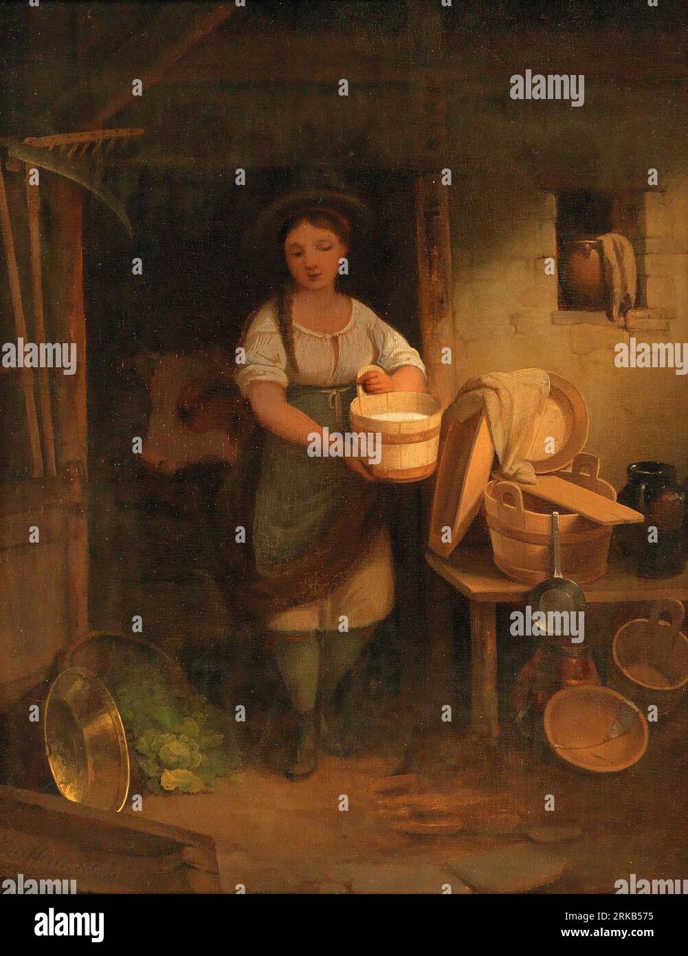 Milkmaid picture hi-res stock photography and images - Alamy