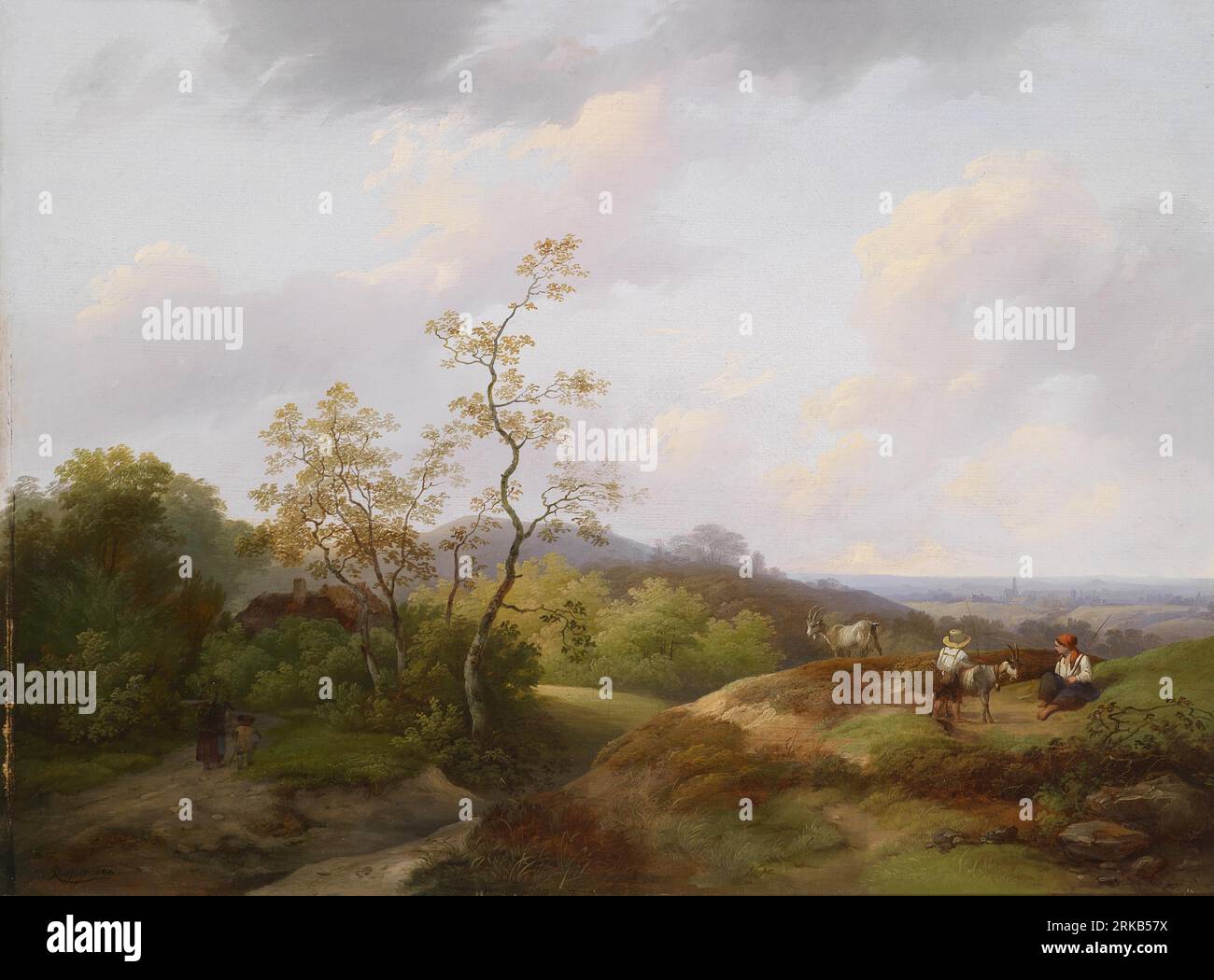 Landschaft mit hirten hi-res stock photography and images - Alamy