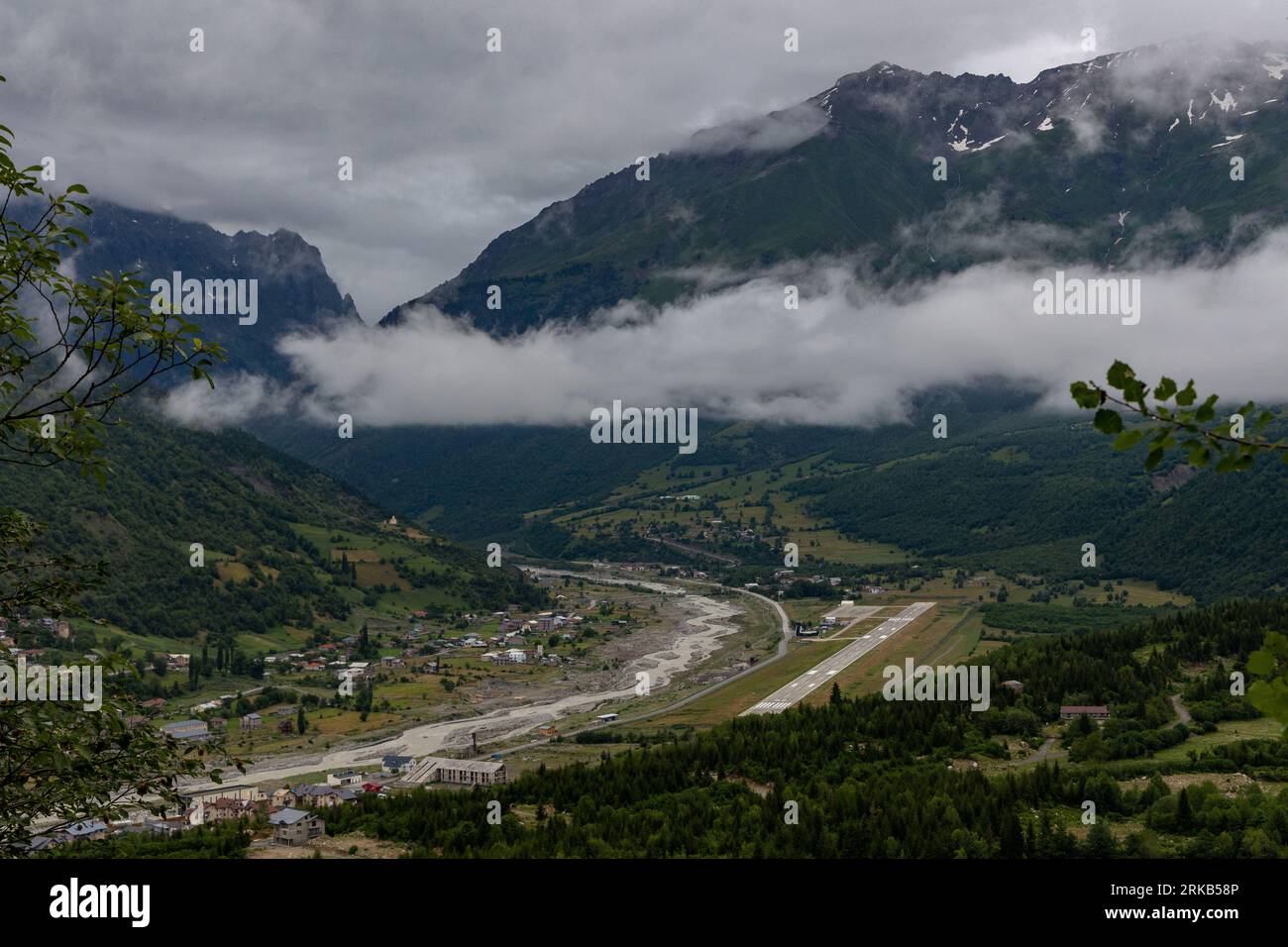 A scenic view of a rural landscape in Shgedi, Georgia Stock Photo - Alamy
