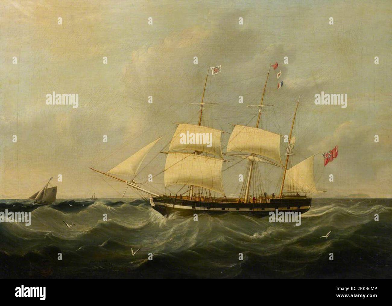 Barque painting hi-res stock photography and images - Alamy