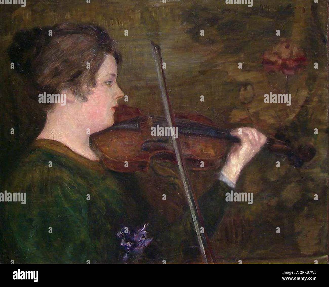 Vintage violin player hi-res stock photography and images - Alamy