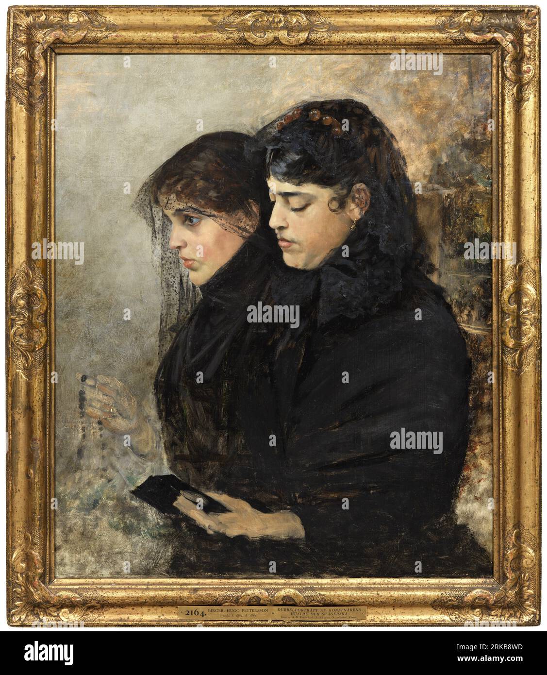 Portrait of the Artist's Wife and Sister-in-Law Unknown date by Hugo ...