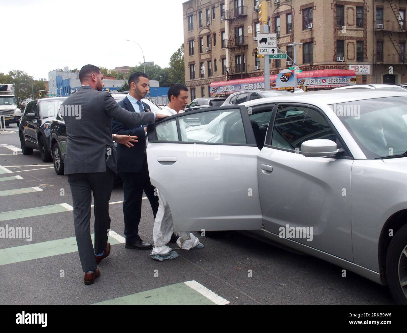 New York, New York, USA. 24th Aug, 2023. Brooklyn New York Perp Walk ...