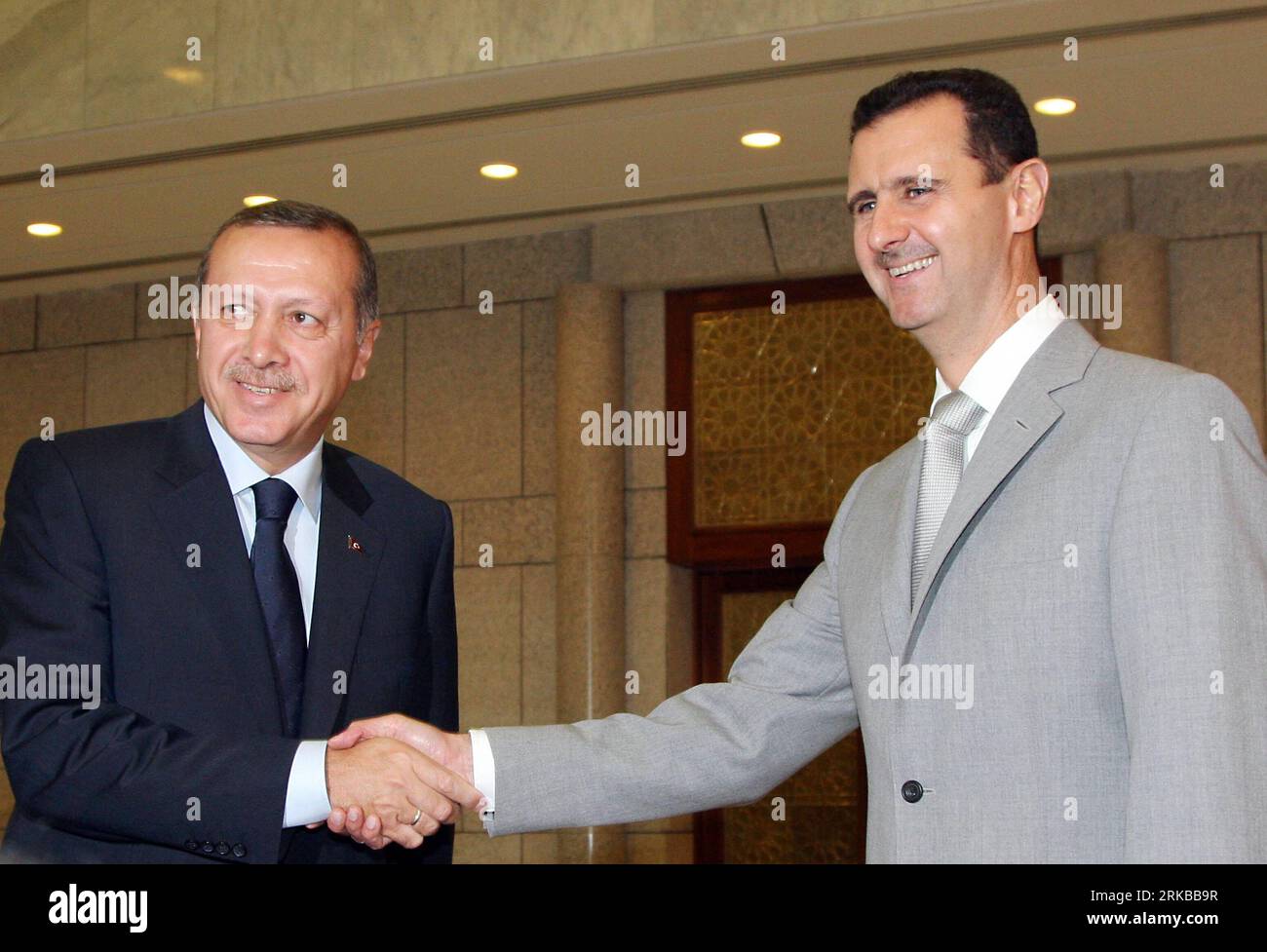 Bashar al assad recep tayyip erdogan hi-res stock photography and ...