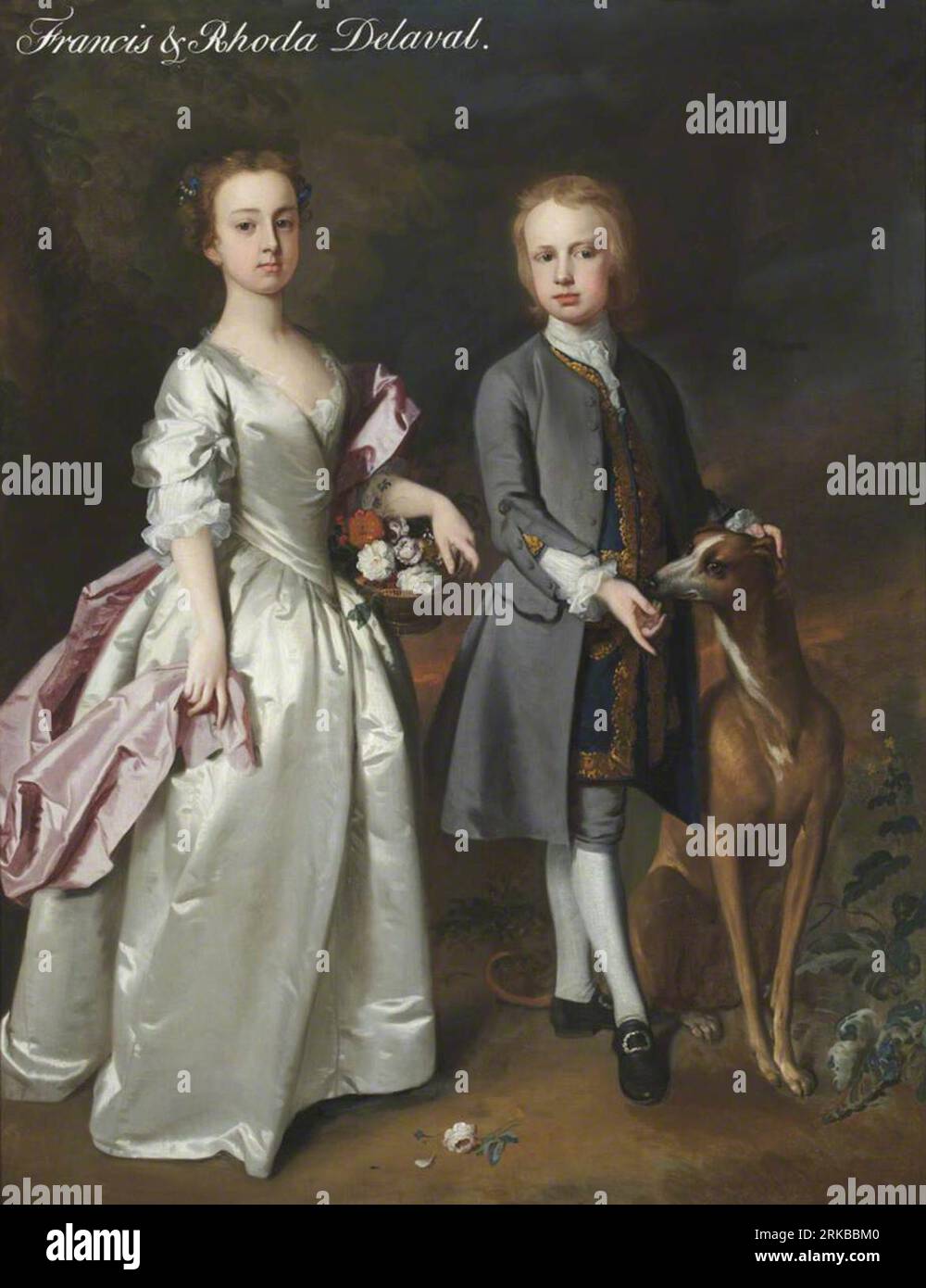 Rhoda Delaval (1725 - 1757) and her brother Francis Blake Delaval (1727 ...