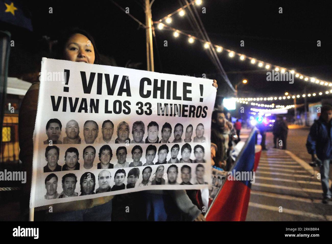 Chile mine accident hi-res stock photography and images - Alamy