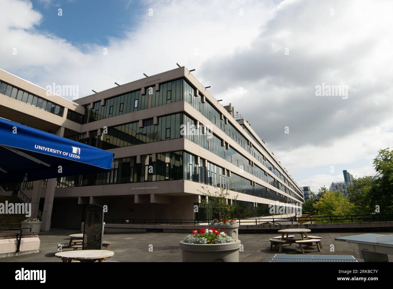 E C Stoner building, University of Leeds, Yorkshire, United Kingdom ...