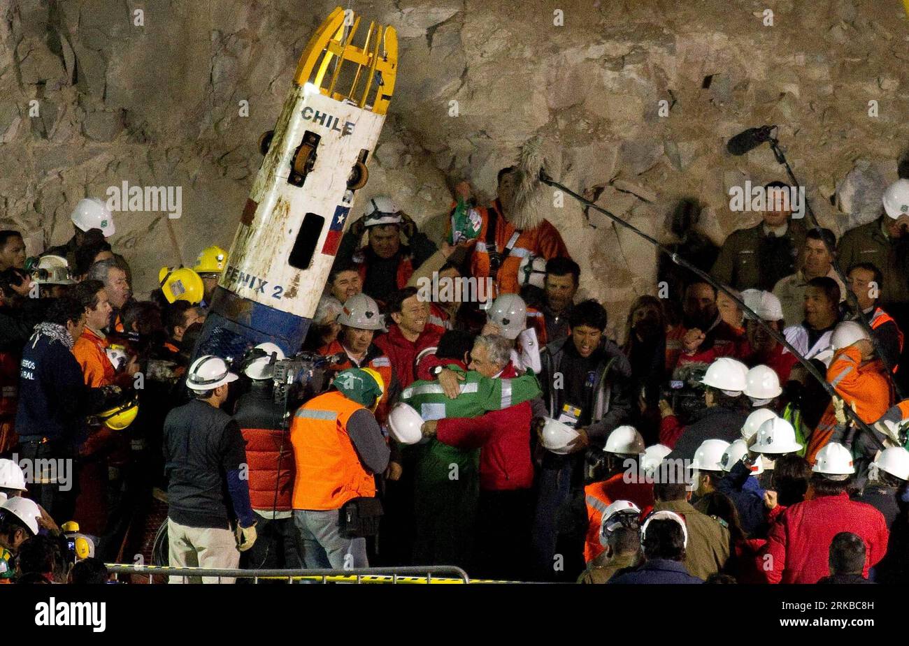 Miner rescue chile hi-res stock photography and images - Alamy