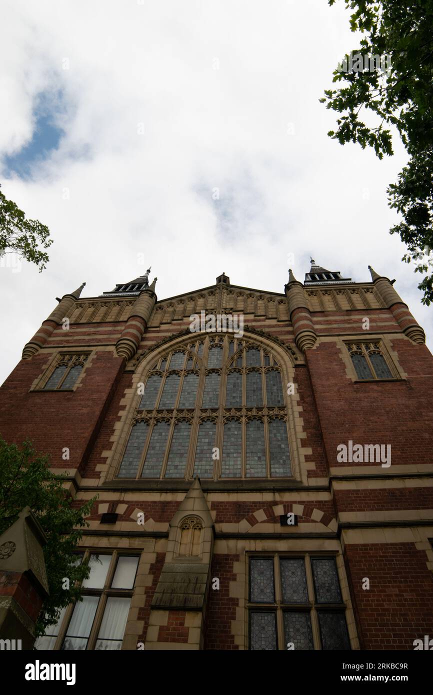 The Great Hall, University of Leeds, Yorkshire, United Kingdom Stock ...