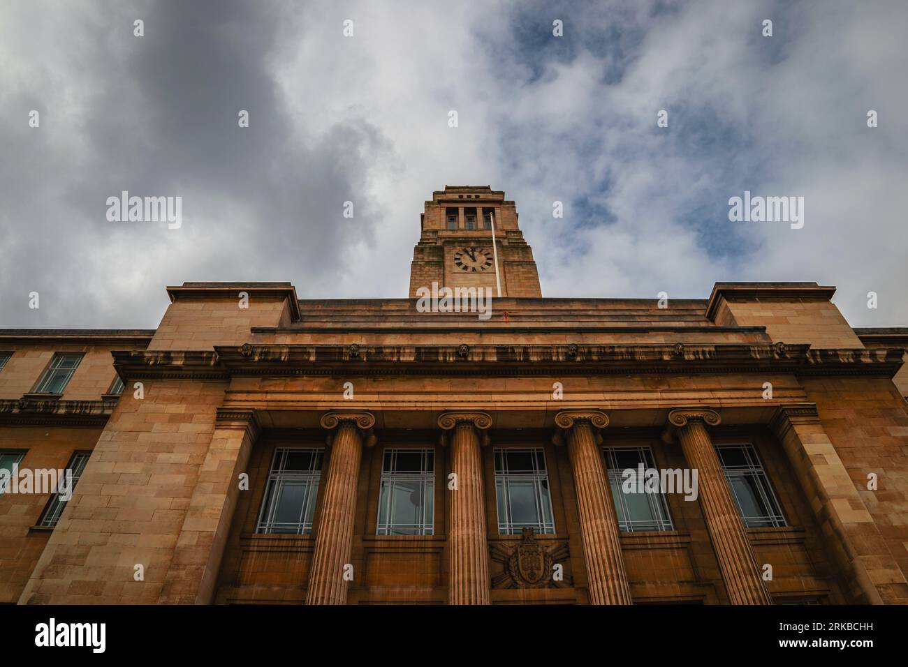 The Parkinson Building, Leeds, Yorkshire, United Kingdom Stock Photo ...
