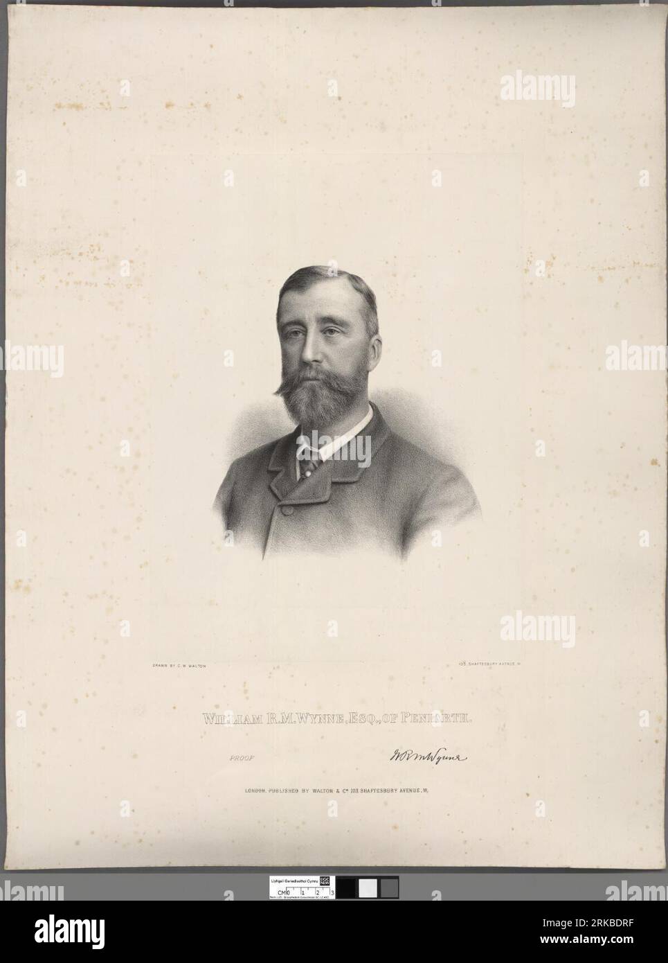 William R. M. Wynne, Esq., of Peniarth circa 1880 by Charles William ...