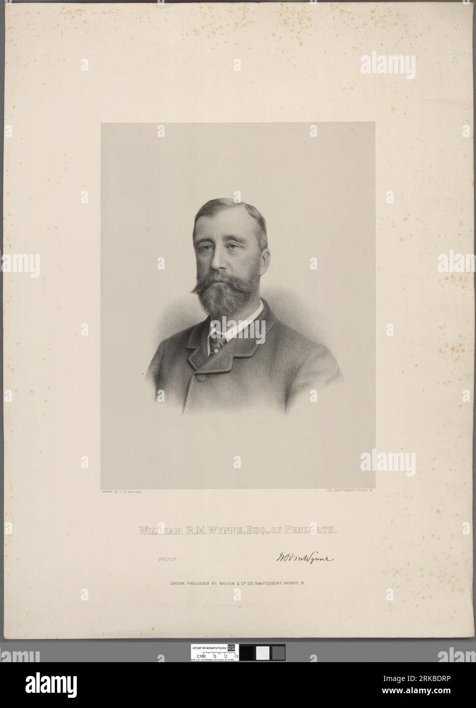 William R. M. Wynne, Esq., of Peniarth circa 1880 by Charles William ...