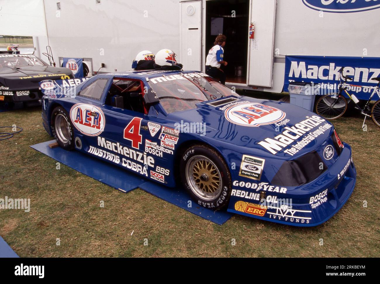 The race car of former Dallas Cowboys cornerback Ron Fellows is on ...