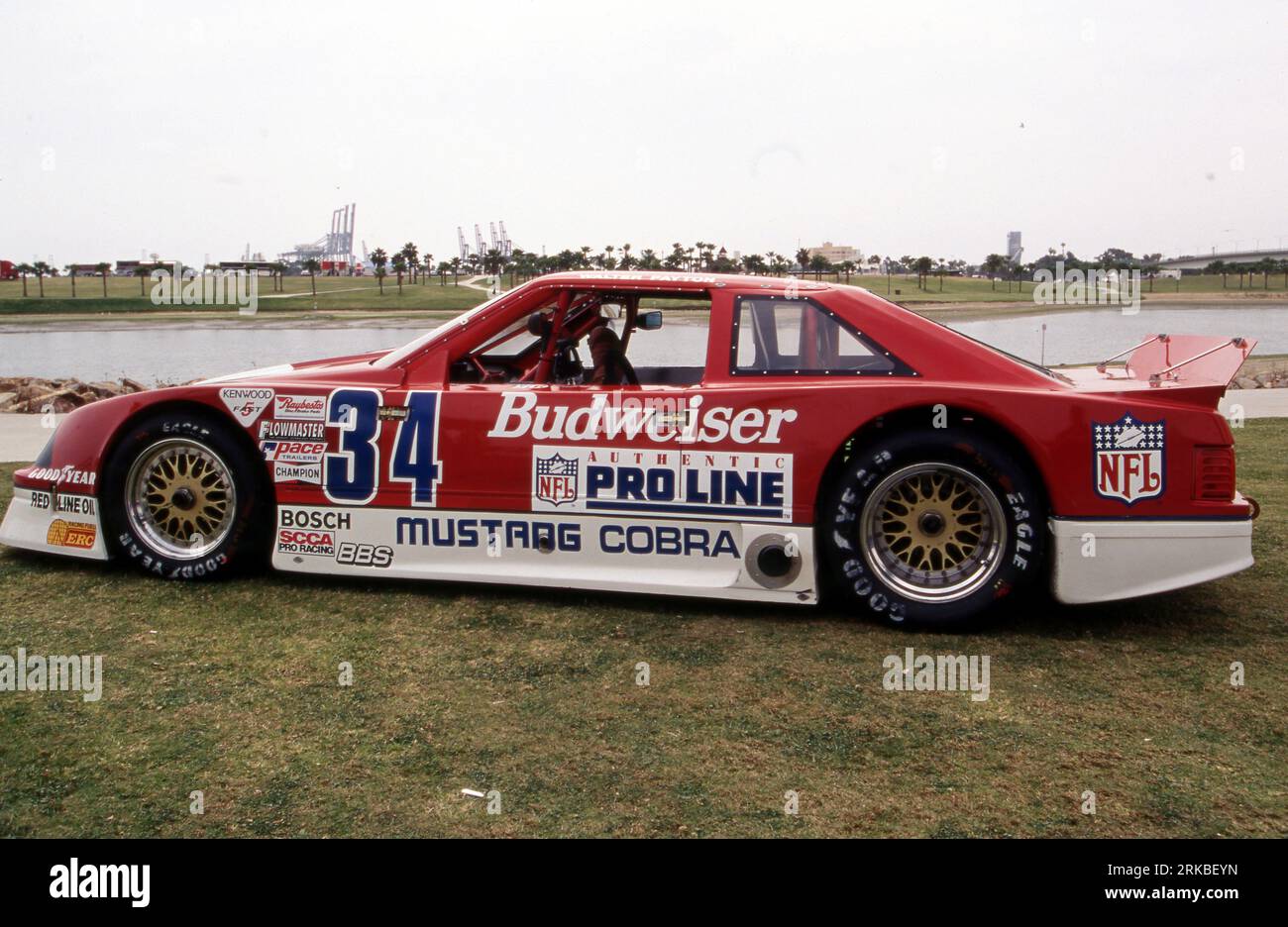The race car of former Chicago Bears running back Walter Payton is on ...