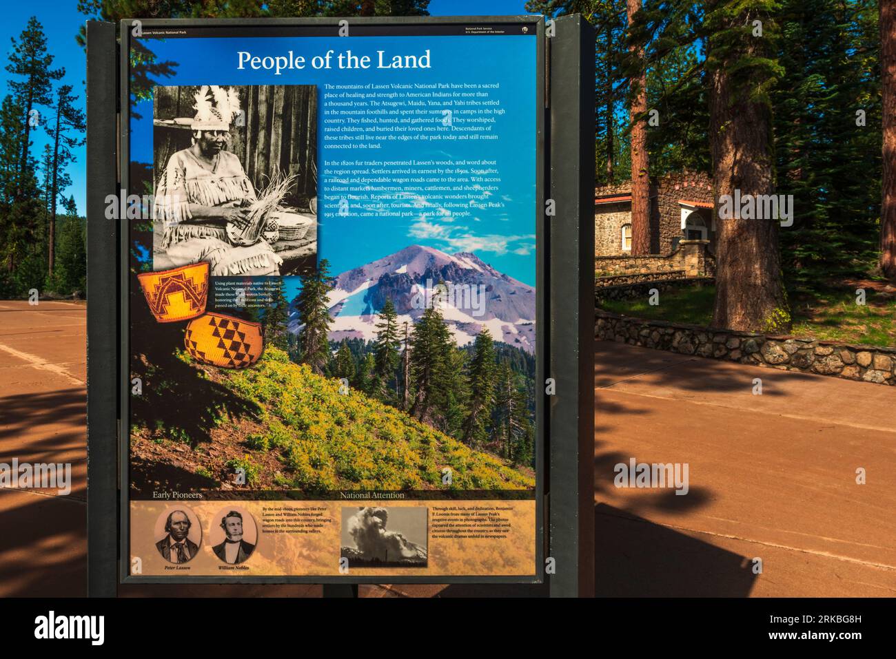 Lassen park museum hi-res stock photography and images - Alamy