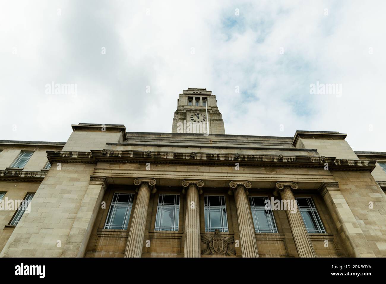 The Parkinson Building, Leeds, Yorkshire, United Kingdom Stock Photo ...