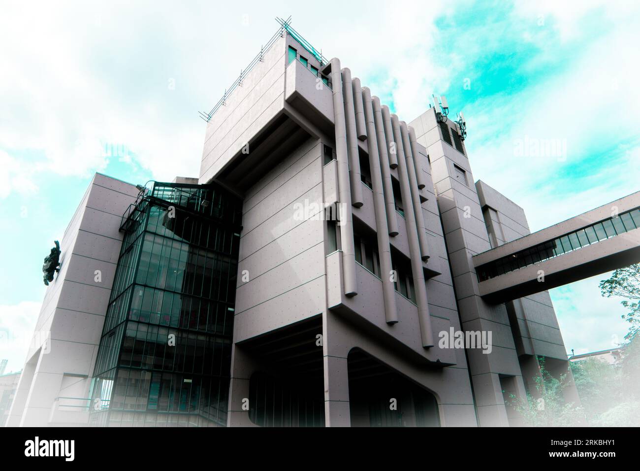 Roger Stevens Building, University of Leeds, United Kingdom Stock Photo ...