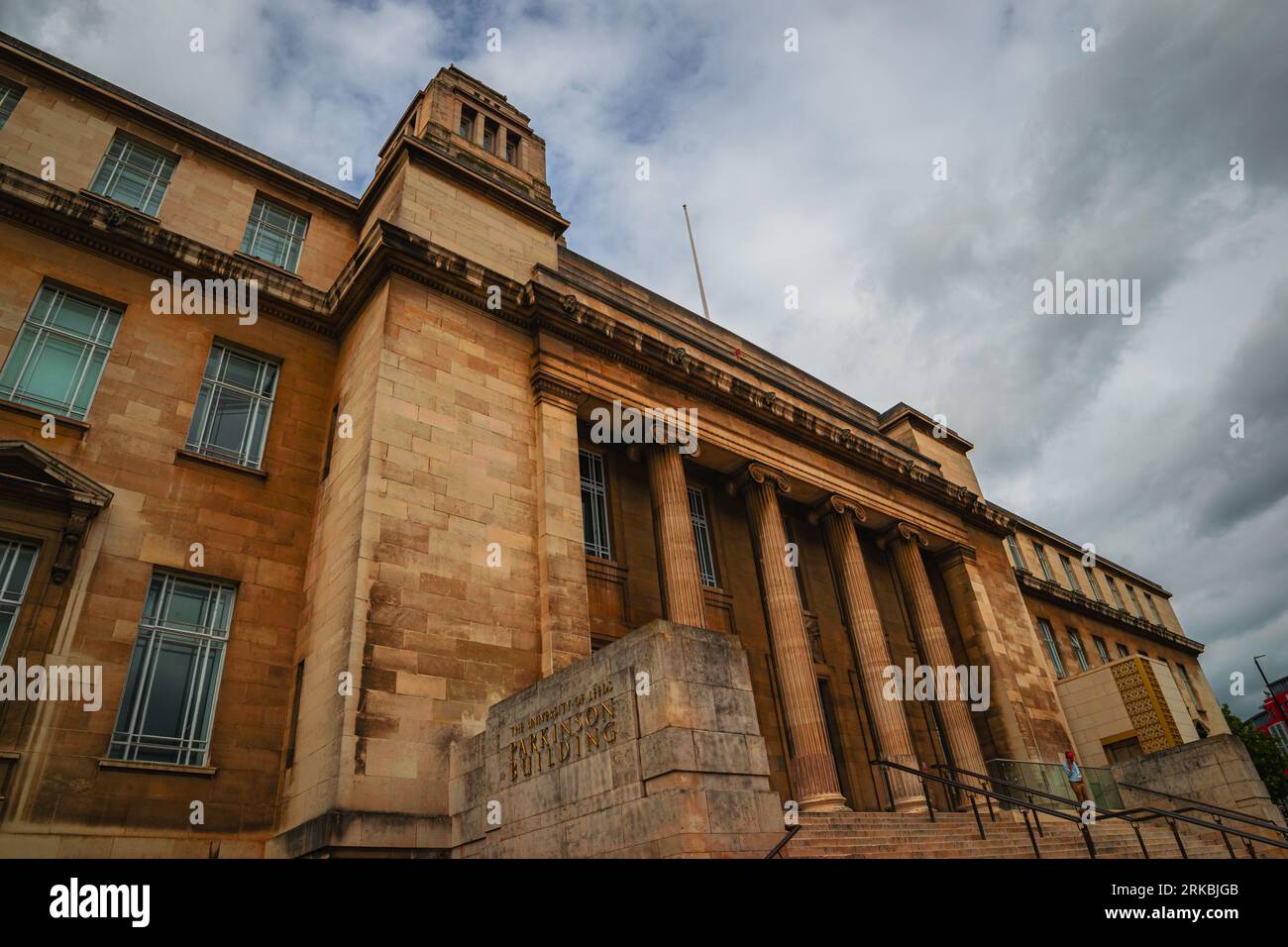The Parkinson Building, Leeds, Yorkshire, United Kingdom Stock Photo ...