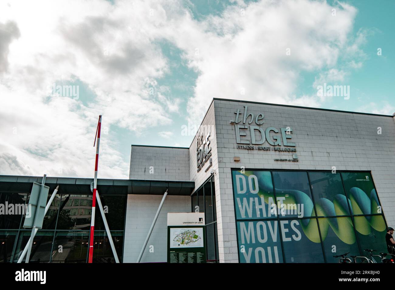 The Edge Building, University of Leeds, Yorkshire, United Kingdom Stock ...