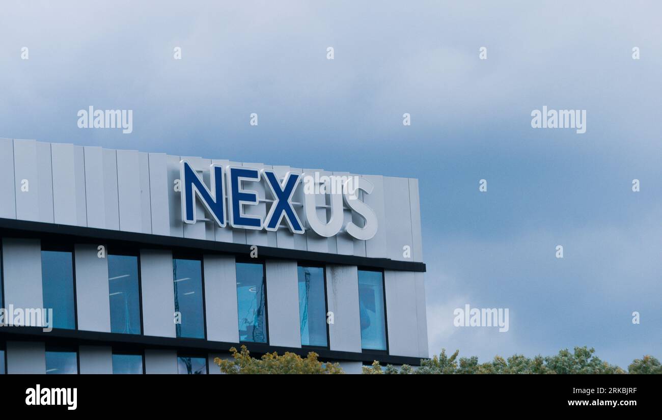 Nexus building, University of Leeds, Yorkshire, United Kingdom Stock ...