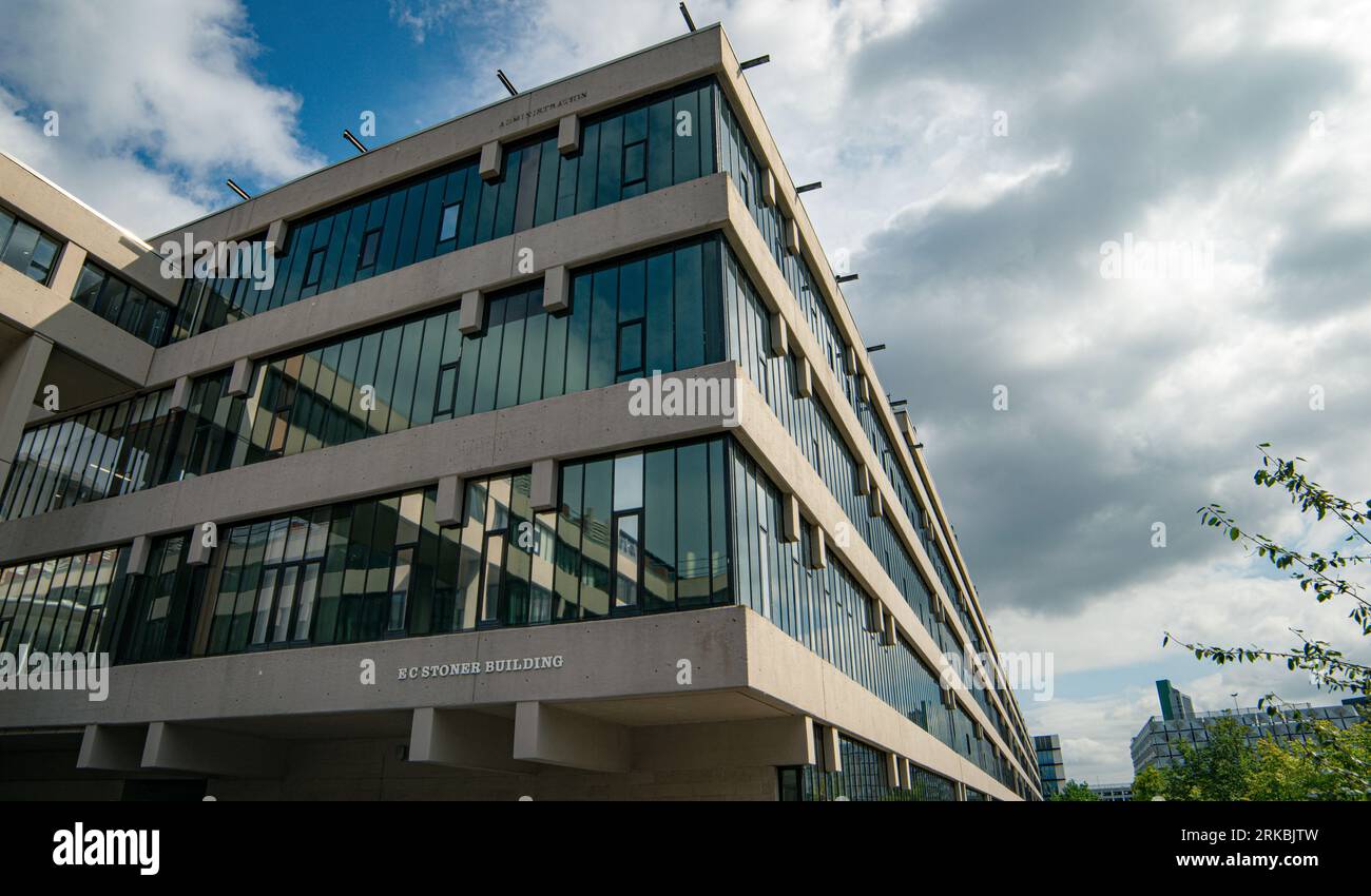 E C Stoner building, University of Leeds, Yorkshire, United Kingdom ...