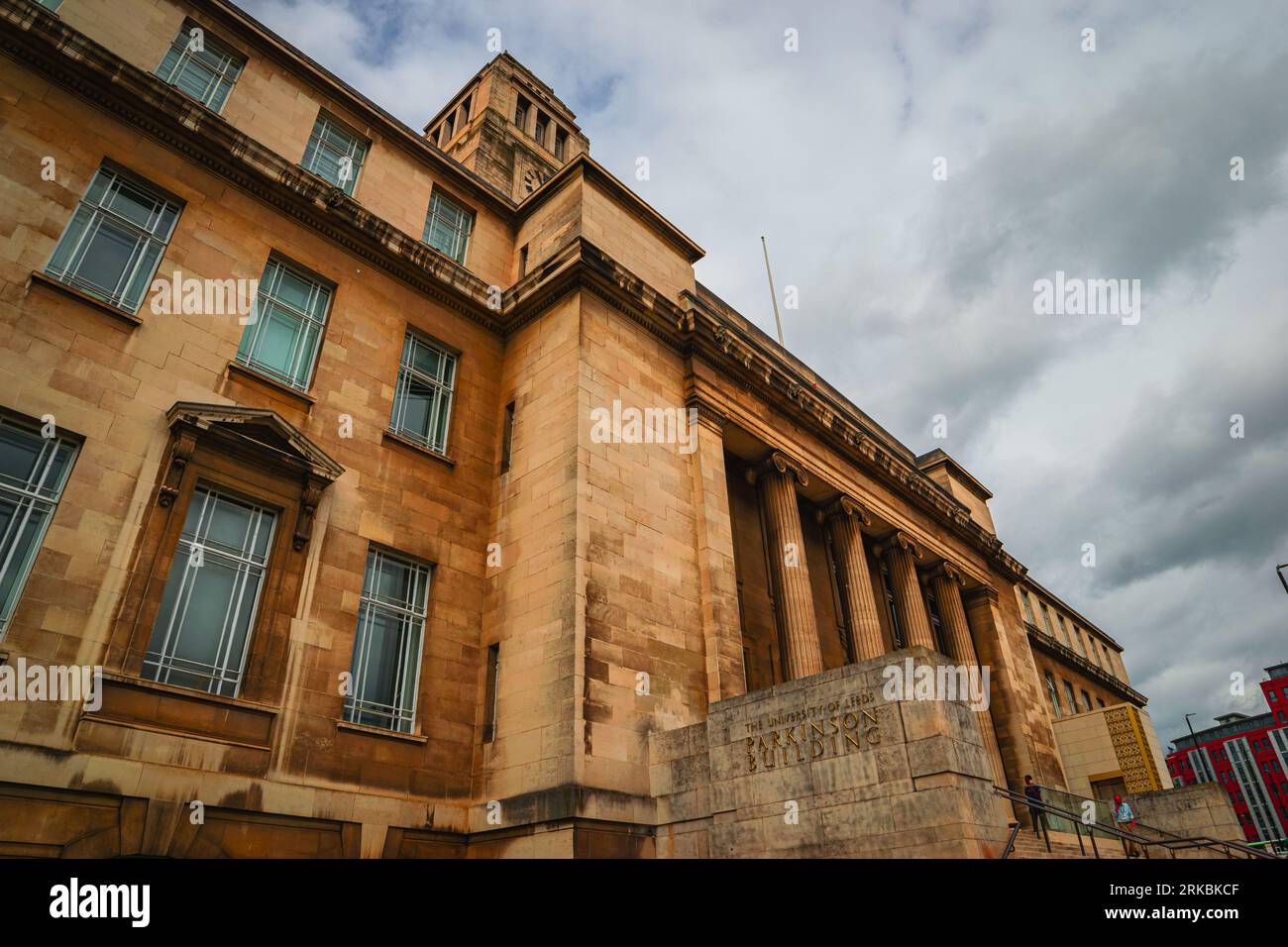 The Parkinson Building, Leeds, Yorkshire, United Kingdom Stock Photo ...