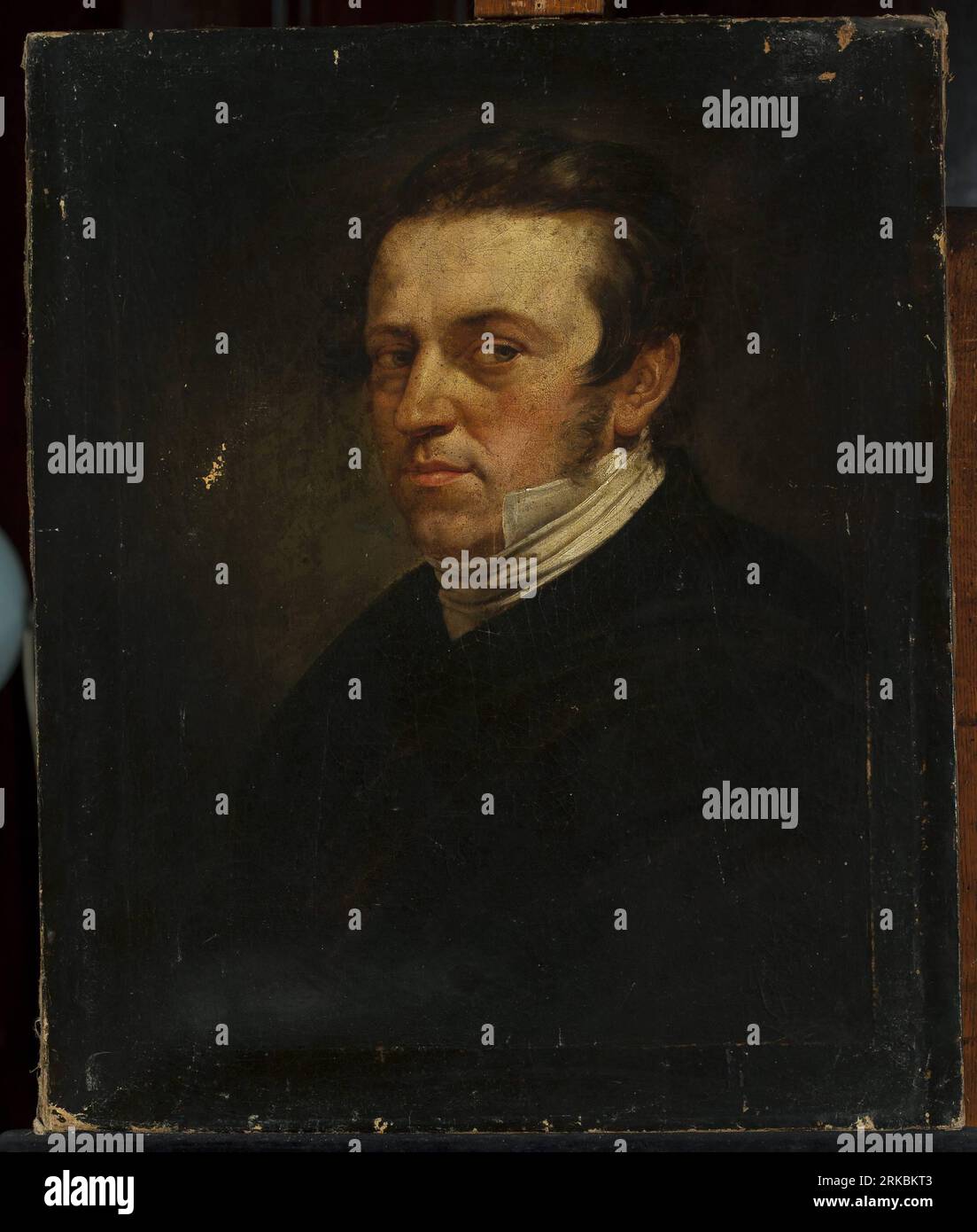 Self-portrait circa 1825 by Aleksander Kokular Stock Photo - Alamy