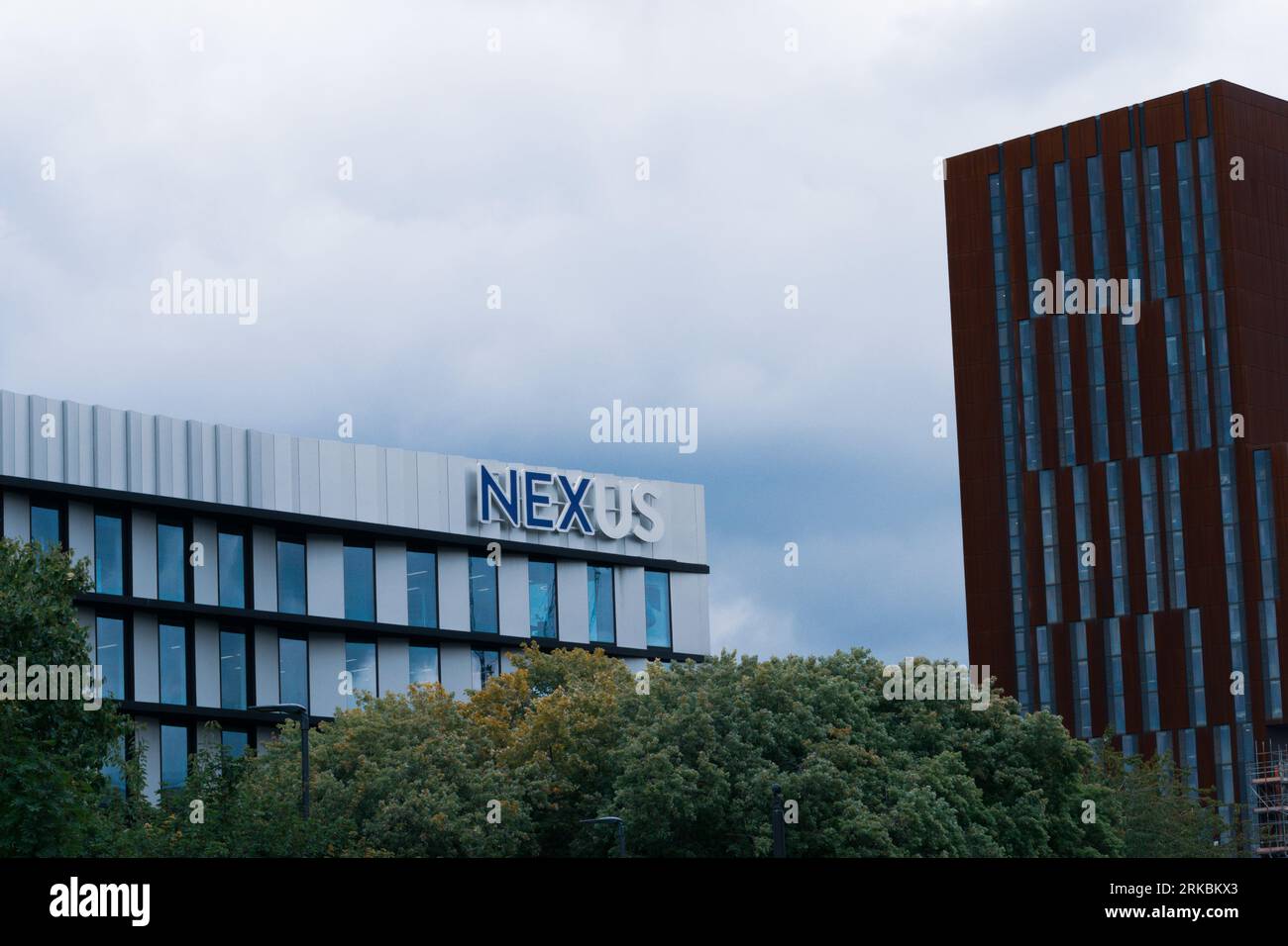 Nexus building, University of Leeds, Yorkshire, United Kingdom Stock ...