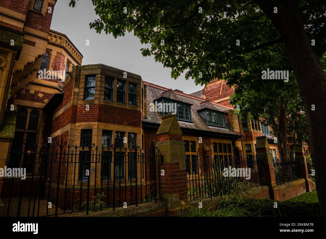 The Great Hall, University of Leeds, Yorkshire, United Kingdom Stock ...