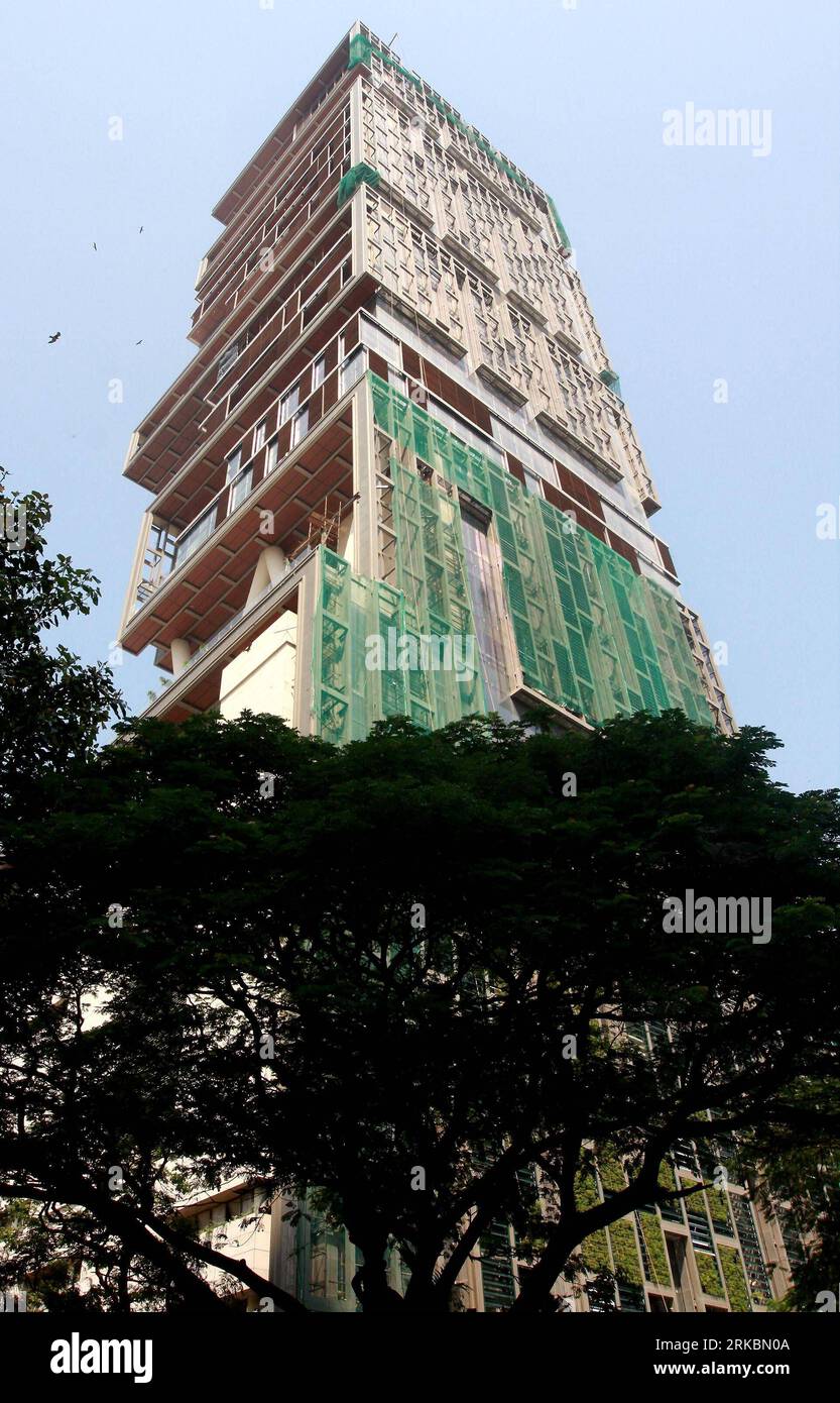 Mukesh Ambani New House Antilia